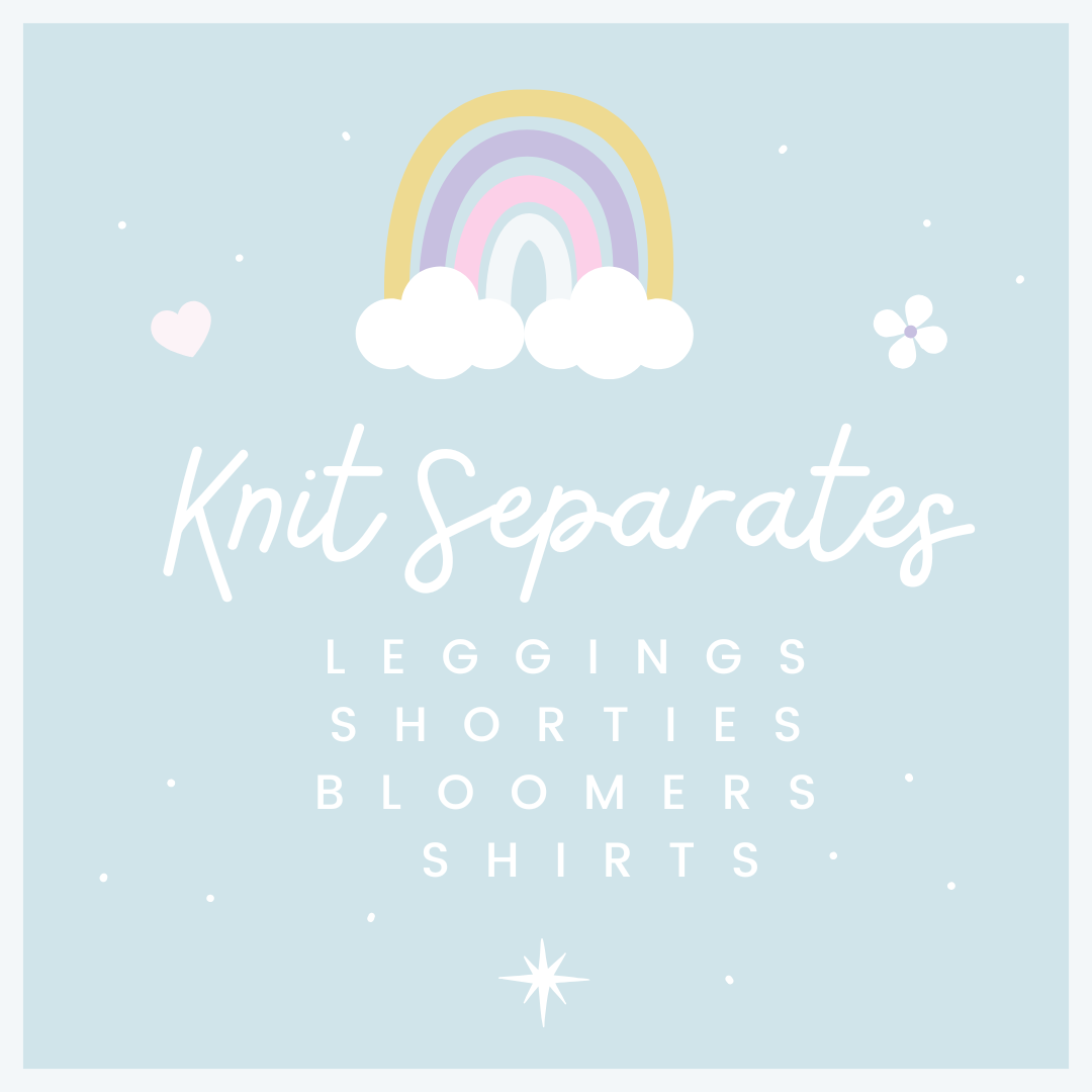 Cotton Knit Separates (Leggings, bloomers, shorties) – Makena Lane